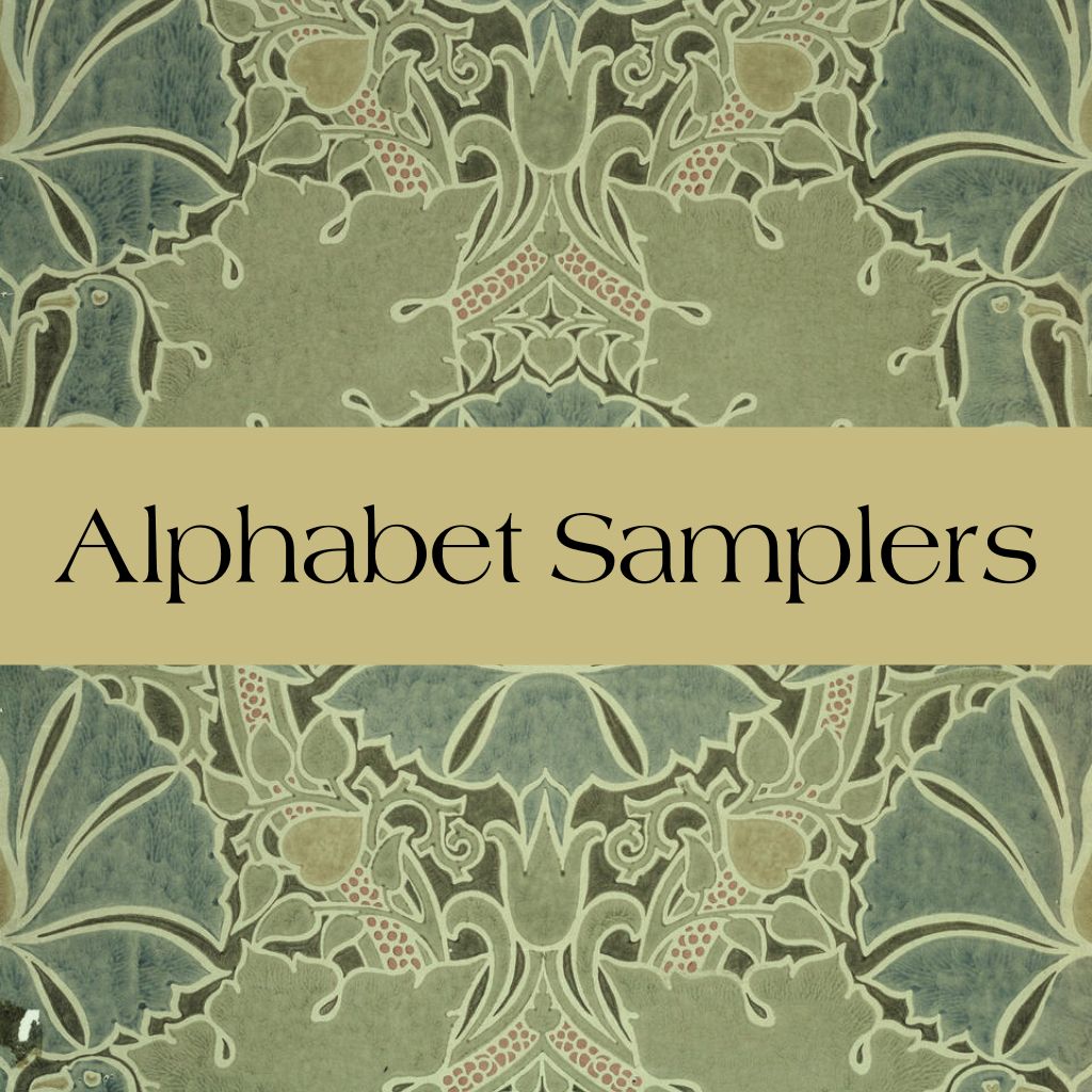 Alphabet Samplers – The Wishing Thorn