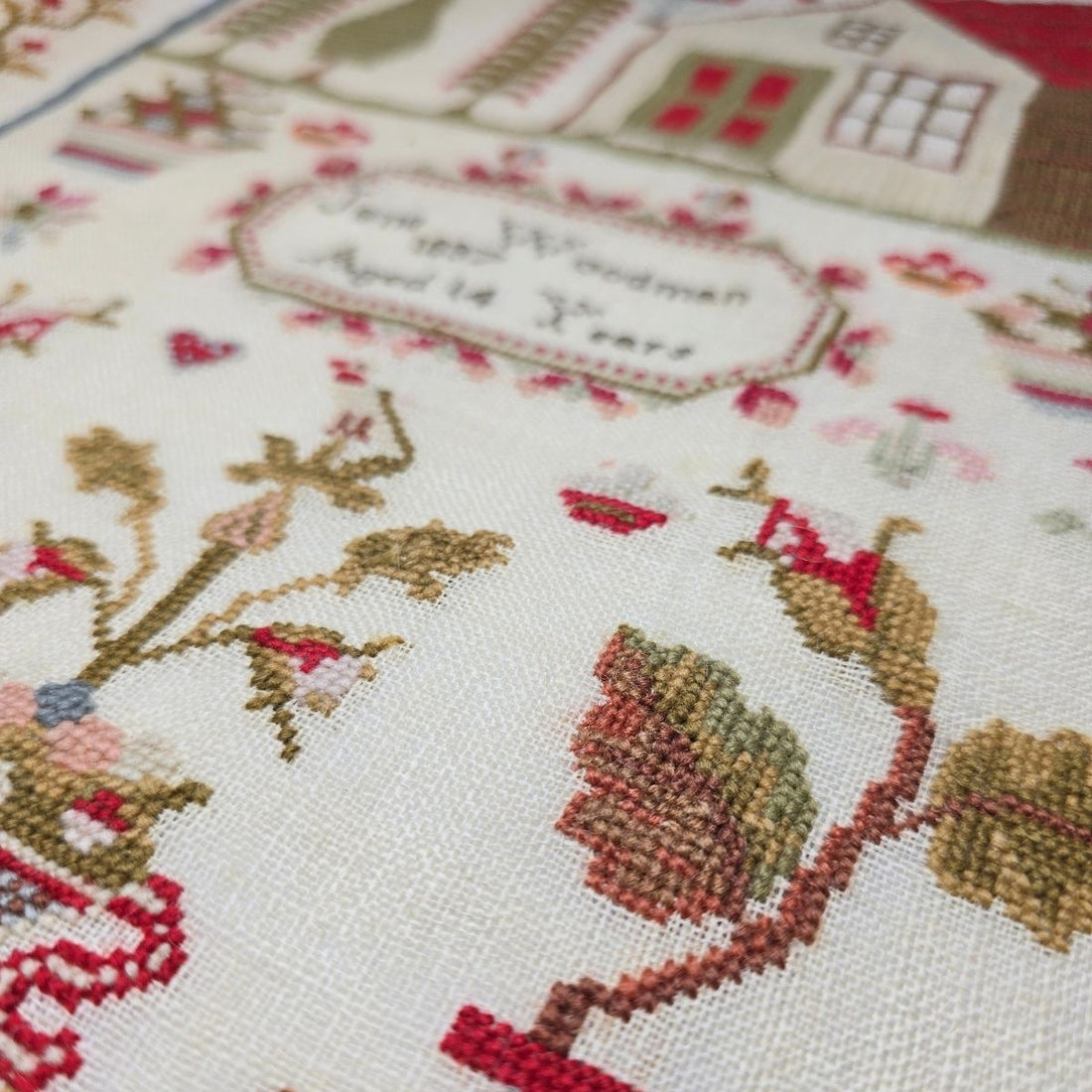 The Wishing Thorn, Reproduction Sampler Patterns & Cross Stitch Design