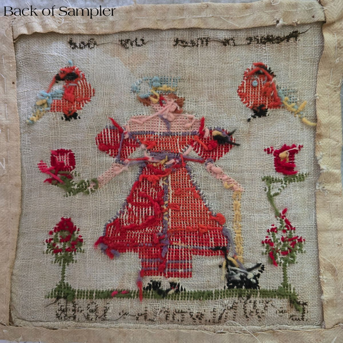 Elizabeth Whitworth Sampler 1846 Paper Chart – The Wishing Thorn