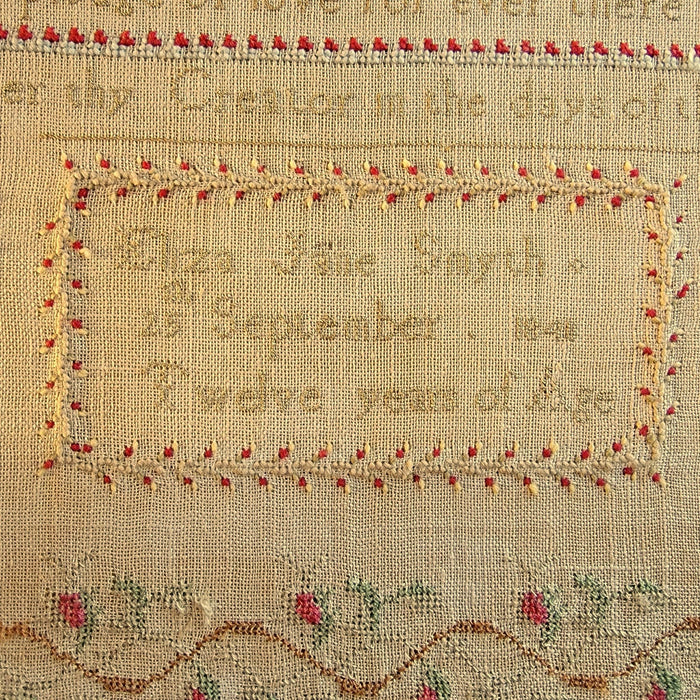 Eliza Jane Smyth 1840 Sampler Pattern– The Wishing Thorn