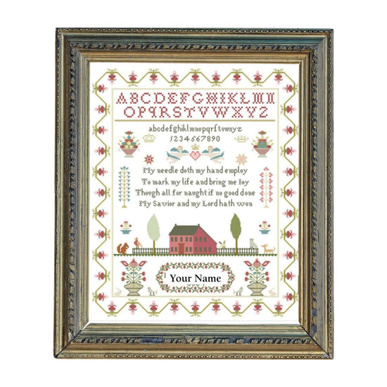 Custom Sampler Pattern Created Only For You – The Wishing Thorn