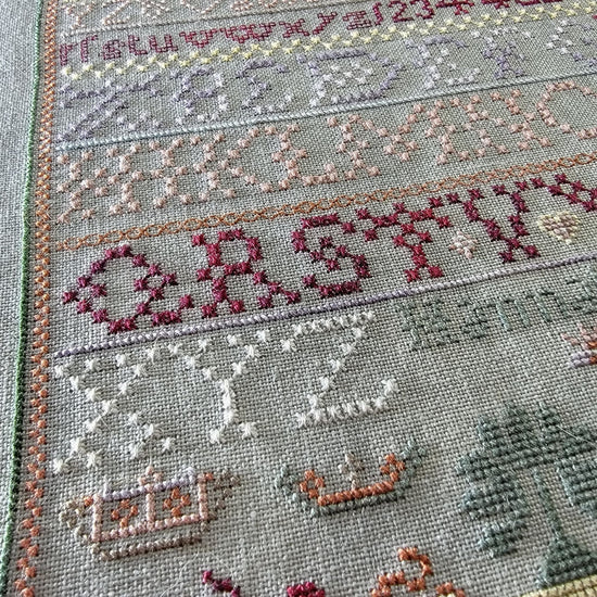 Hannah Rider 1781 Sampler Pattern PDF – The Wishing Thorn
