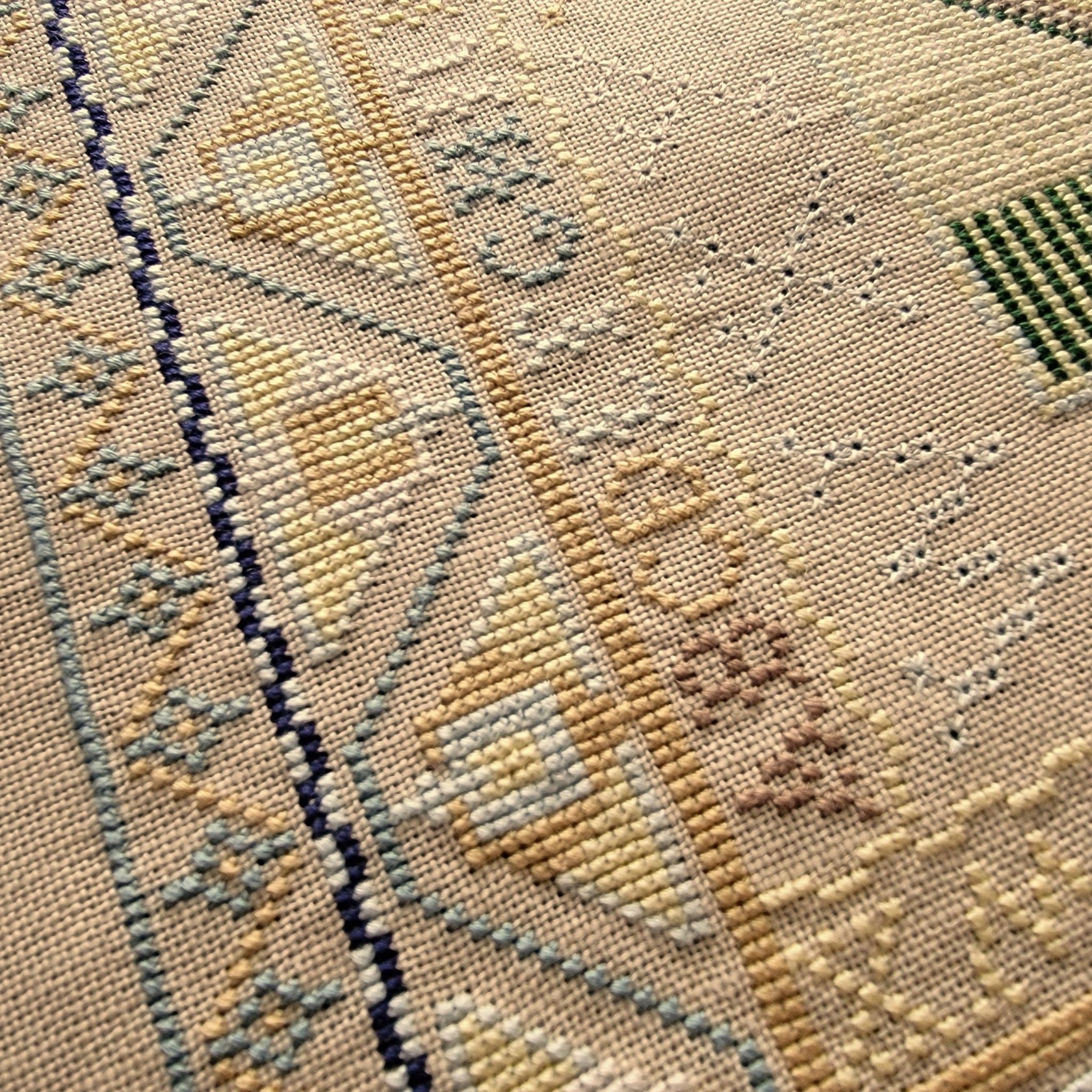 Mary Barr 1828 Sampler Pattern PDF – The Wishing Thorn