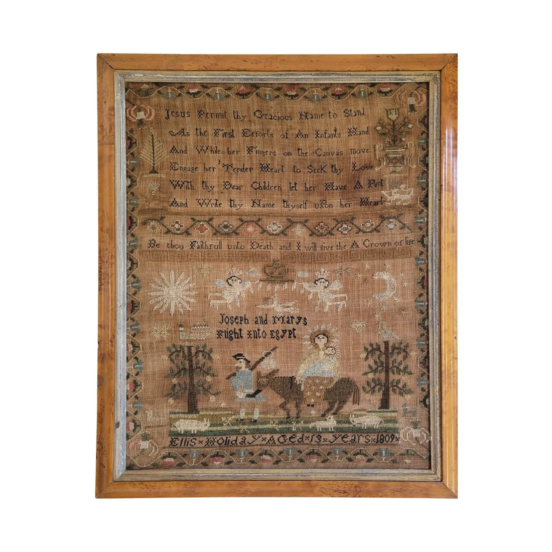 The Wishing Thorn, Reproduction Sampler Patterns & Cross Stitch Design