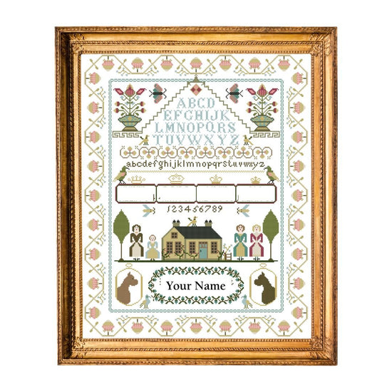 Custom Sampler Pattern Created Only For You – The Wishing Thorn