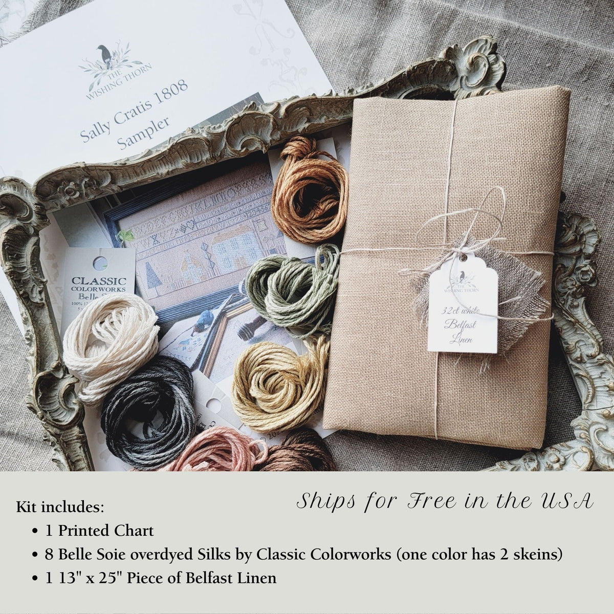 Sally Cratis 1808 Sampler Kit– The Wishing Thorn
